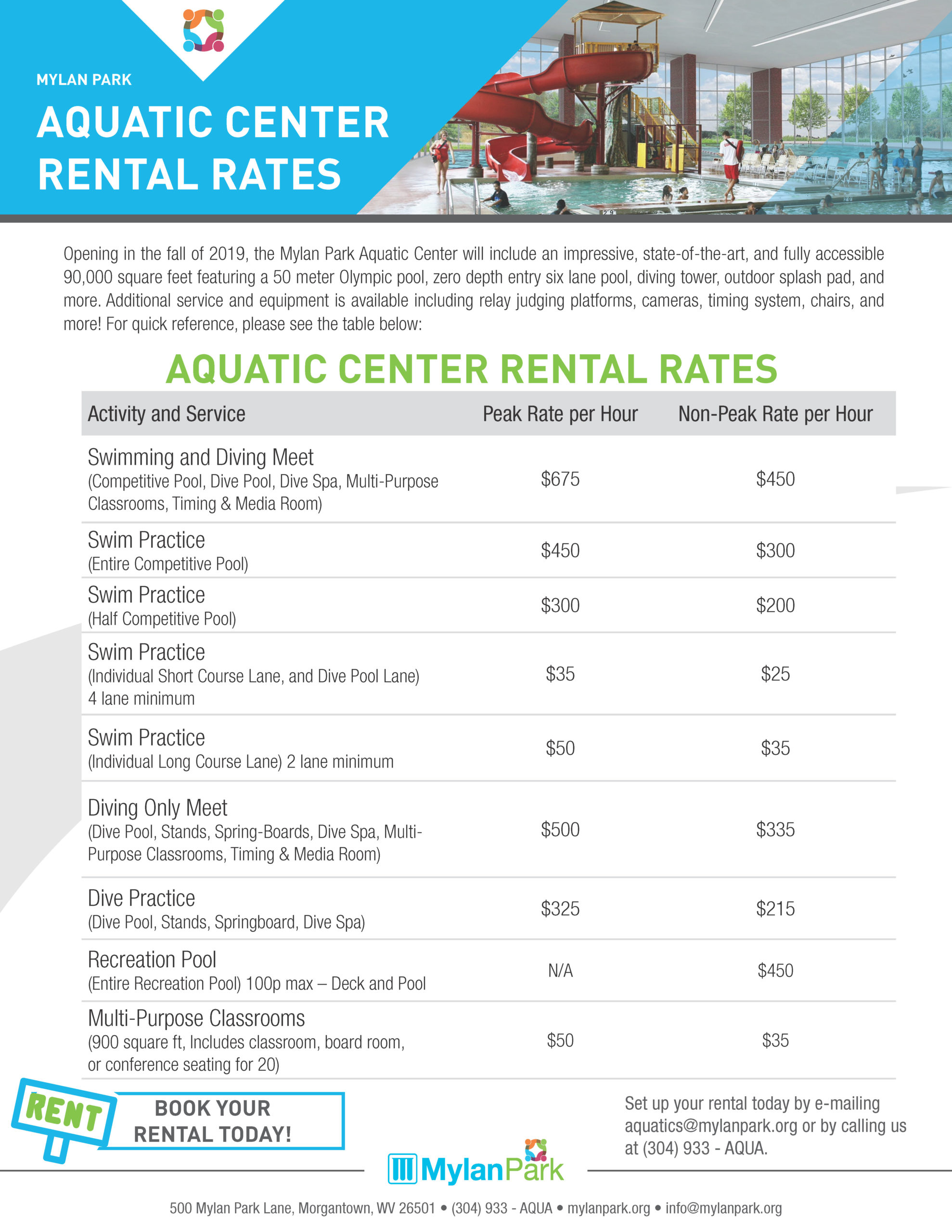 The Aquatic Center - Mylan Park