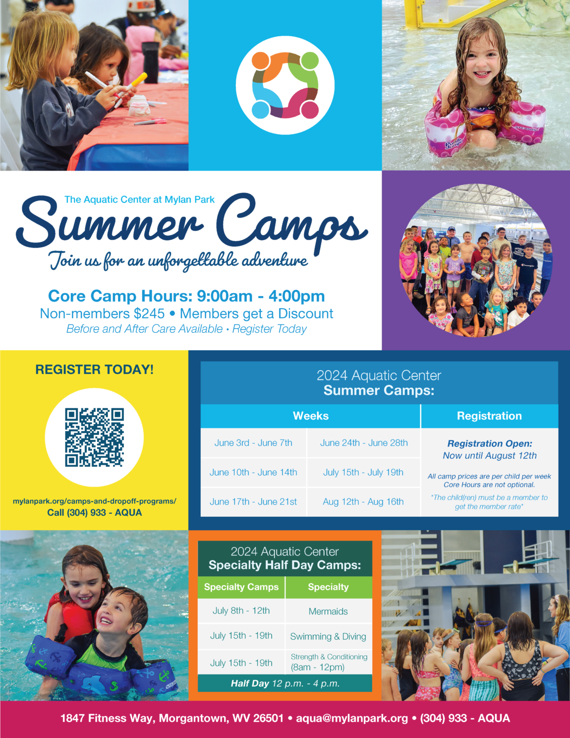 Camps & Drop-off Programs ‣ Mylan Park