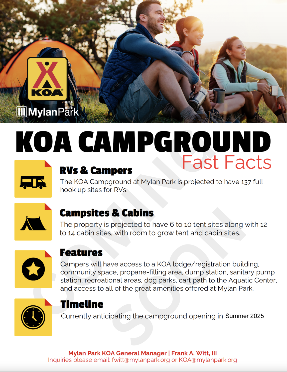 KOA Campground ‣ Mylan Park
